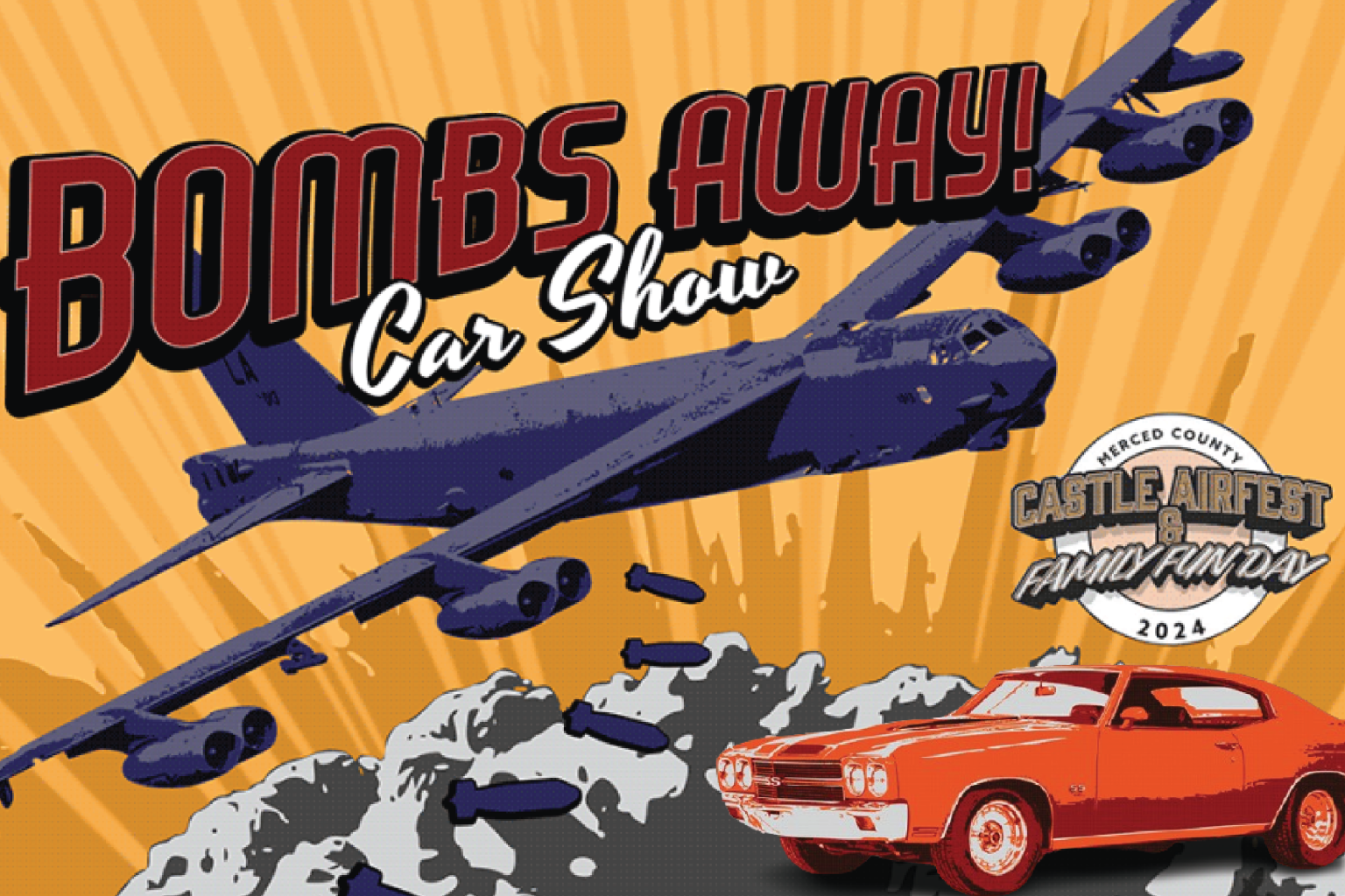 Castle Air Museum BOMBS AWAY! Car Show @ Merced Airfest & Family Fun ...